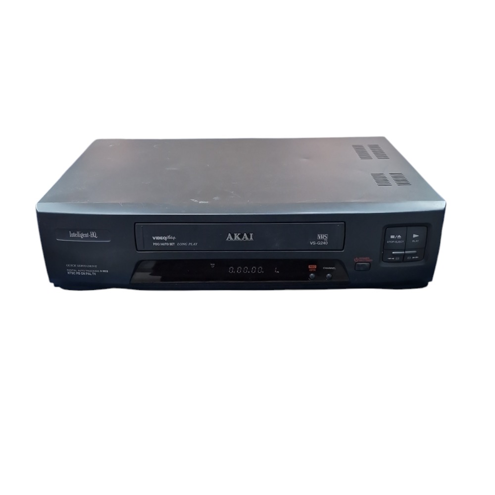Used AKAI VS-G240 VCR VHS PAL NTSC Video Tape Cassette Player Recorder ...